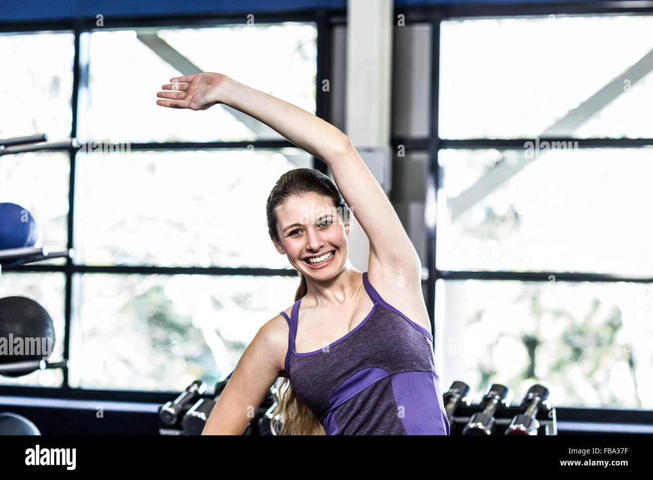 Fitness exercises hi-res stock photography and images - Alamy