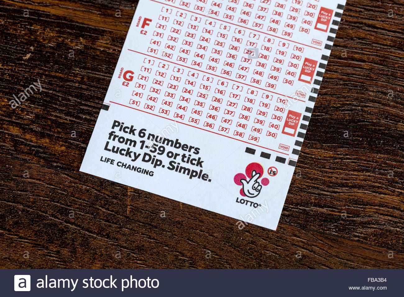 Lottery Numbers Stock Photos & Lottery Numbers Stock Images - Alamy