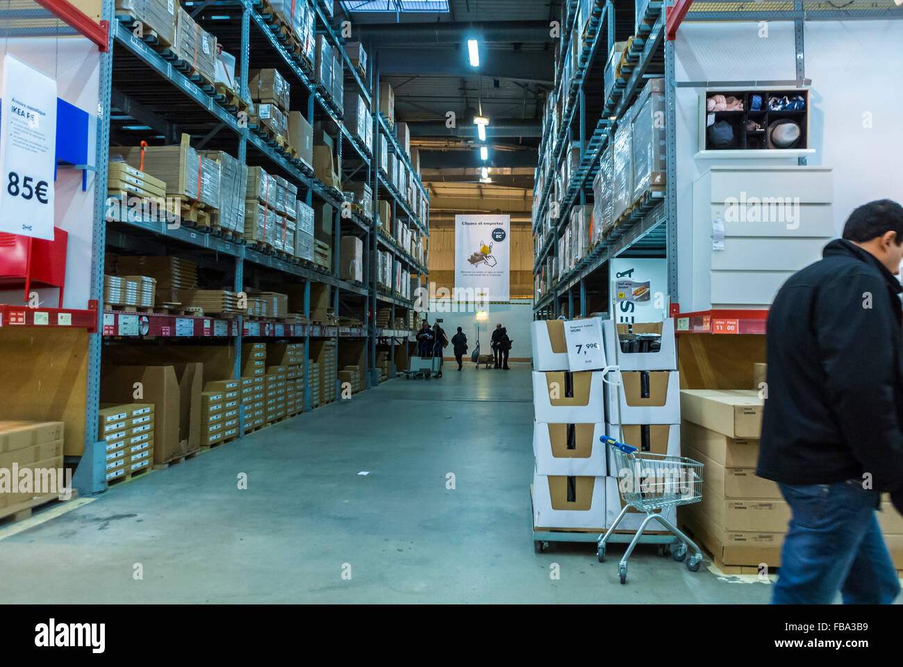 Ikea inside interior hi-res stock photography and images - Alamy
