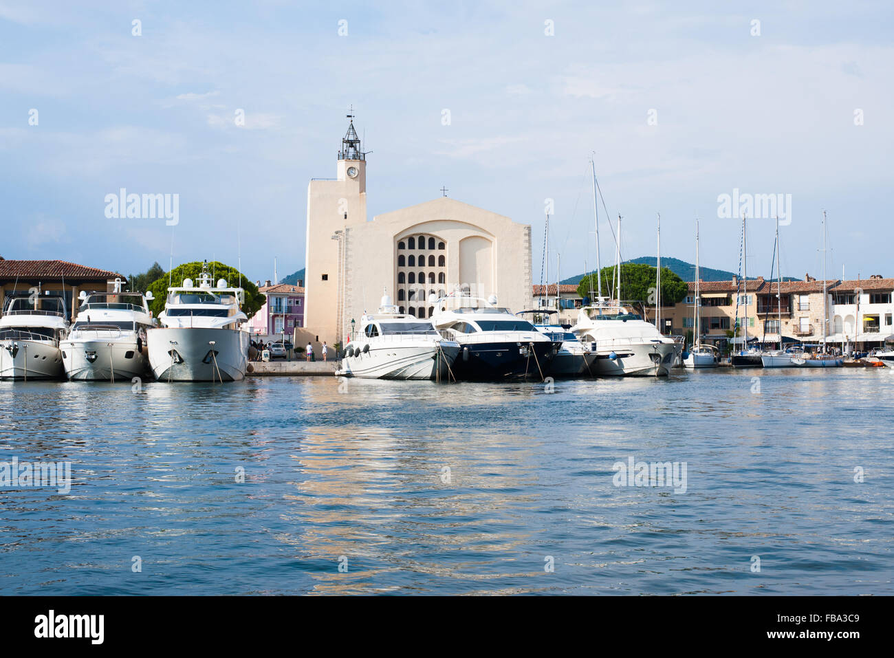 Beautiful french riviera town hi-res stock photography and images - Alamy