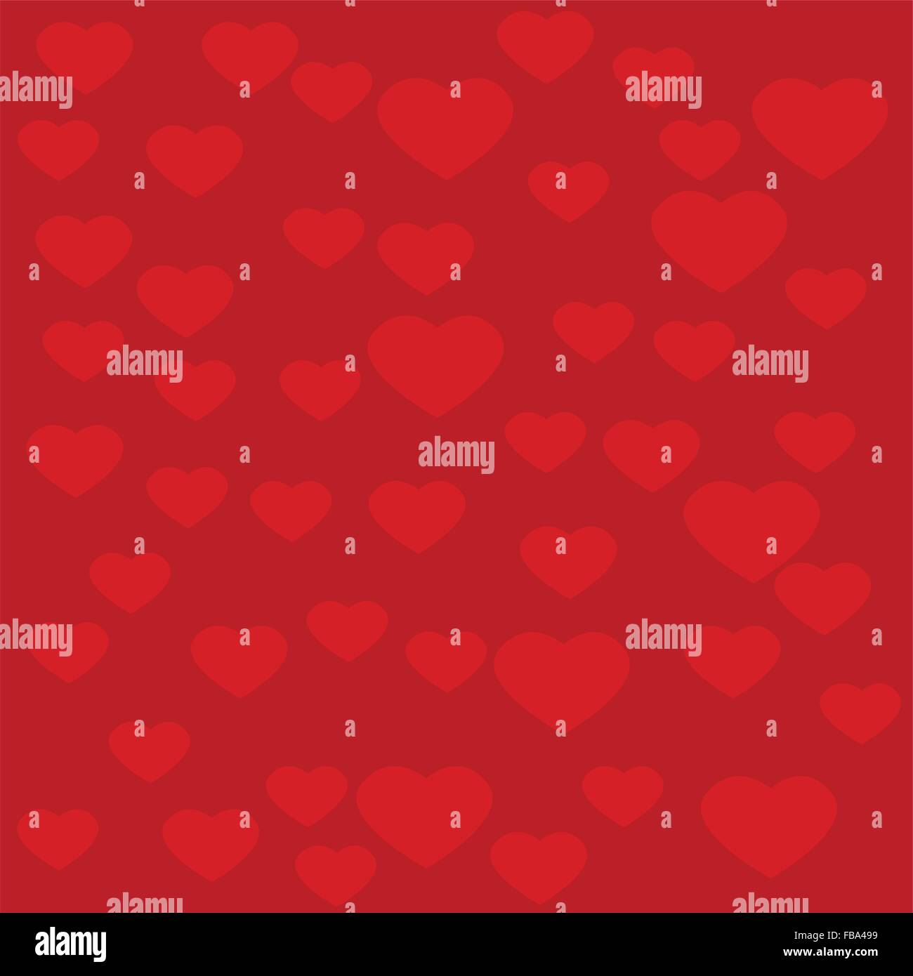 Red Heart with red background Stock Vector Image & Art - Alamy