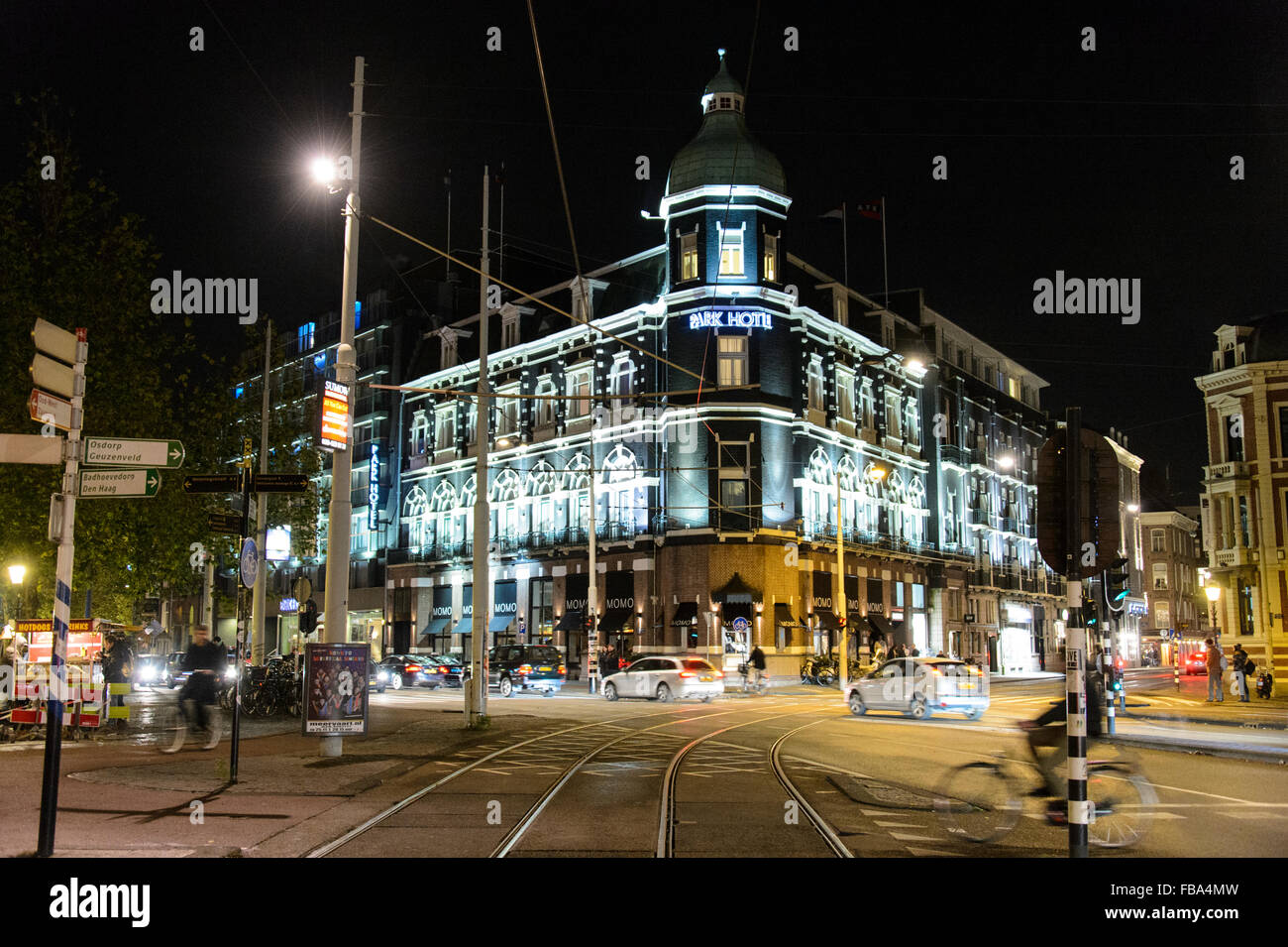 Amsterdam road signs hi-res stock photography and images - Alamy