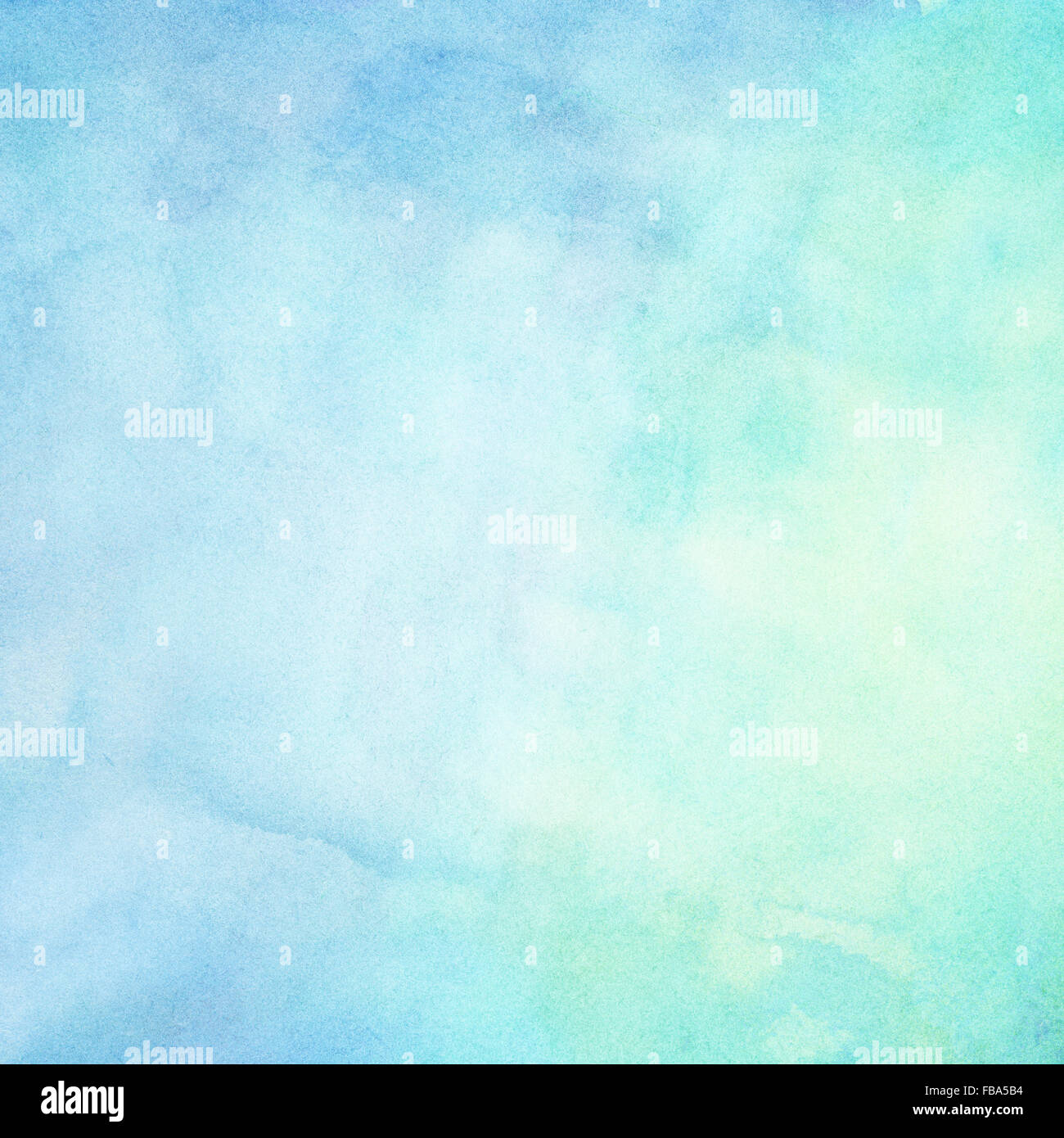 Abstract blue painted watercolor gradient for your design Stock Photo ...