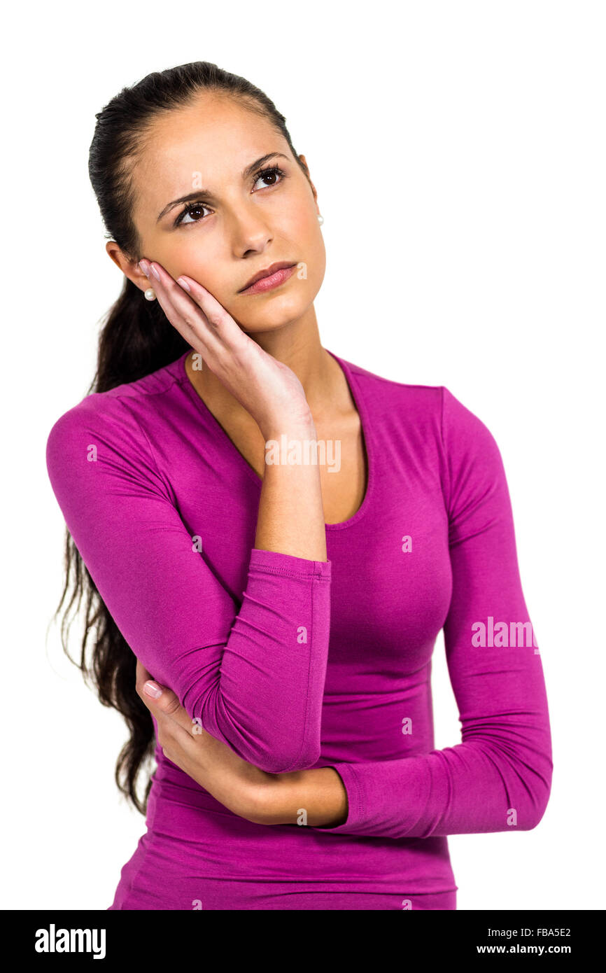 Hand on cheek hi-res stock photography and images - Alamy