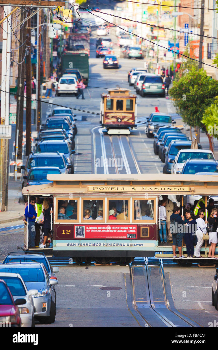 San francisco tram car hi-res stock photography and images - Alamy