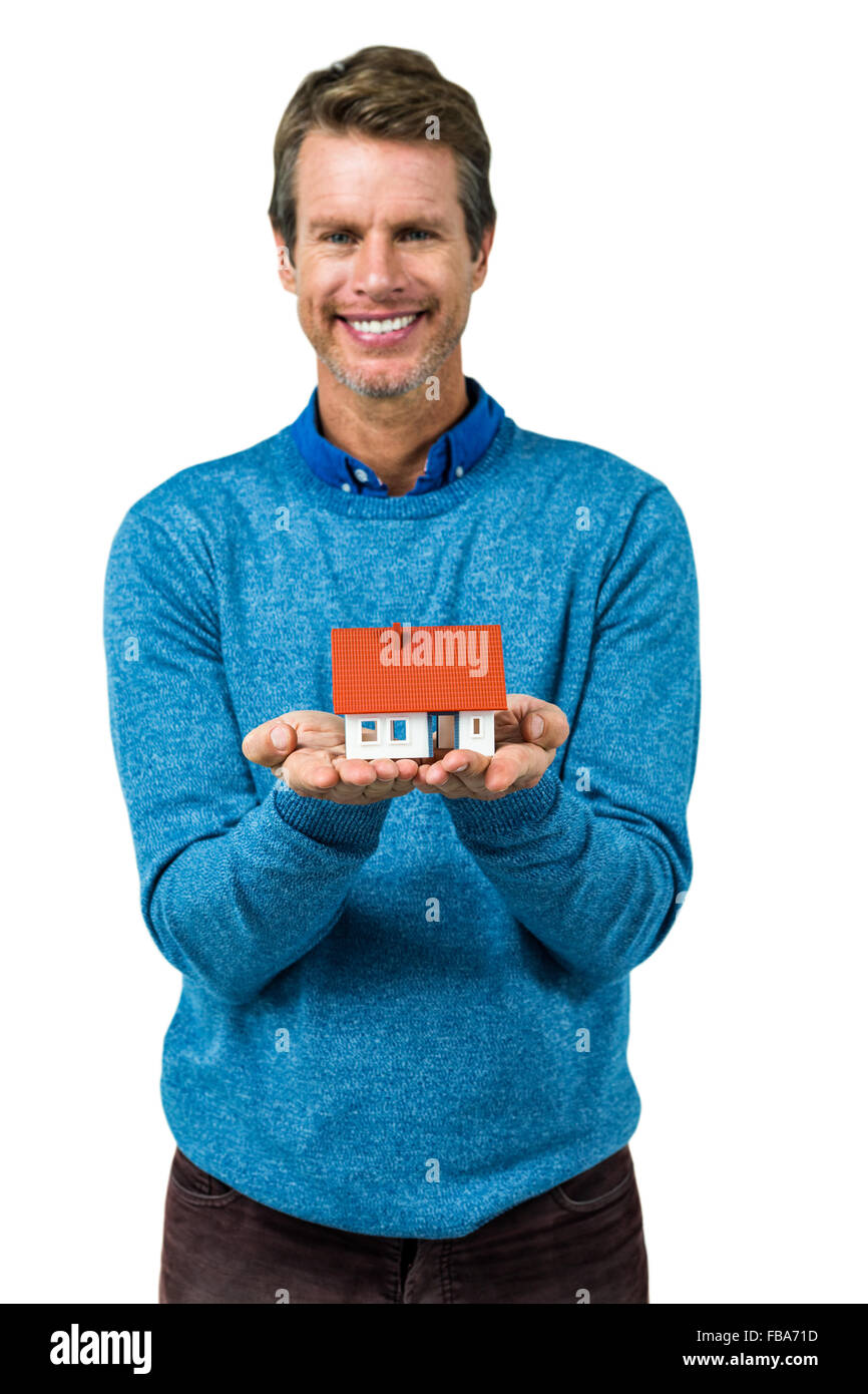 Male architect house model hi-res stock photography and images - Alamy