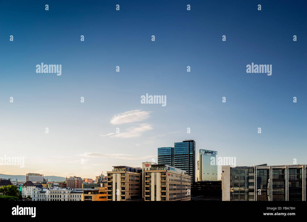 Norway, Oslo, Bjorvika, View of cityscape Stock Photo - Alamy
