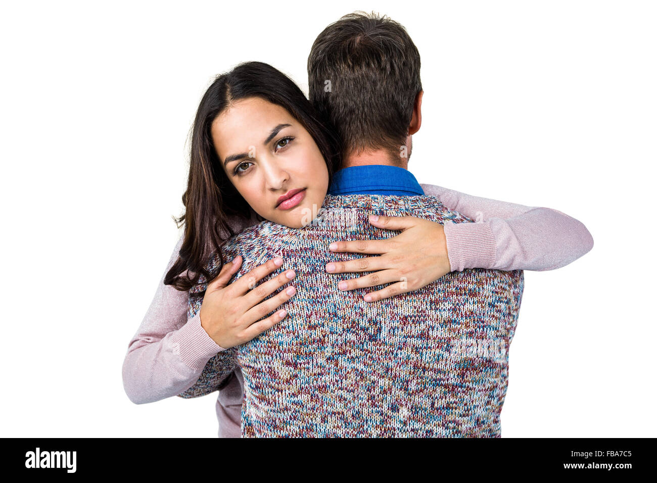 Portrait mature woman hugging man hi-res stock photography and images ...