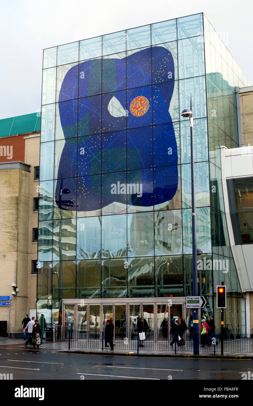 Bullring shopping centre entrance in Smallbrook Queensway, Birmingham ...