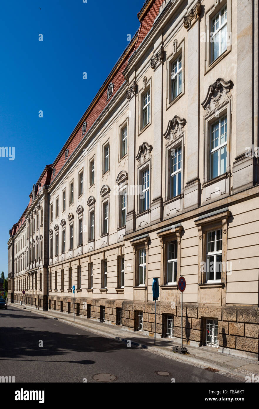 Main building of Viadrina University, Frankfurt (Oder), Brandenburg ...