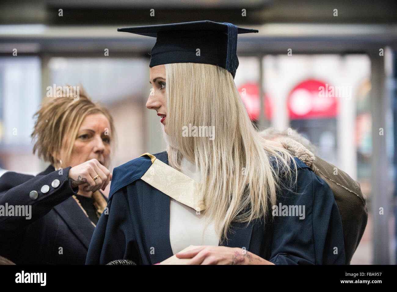 Family dress graduand, graduation ceremony Stock Photo - Alamy