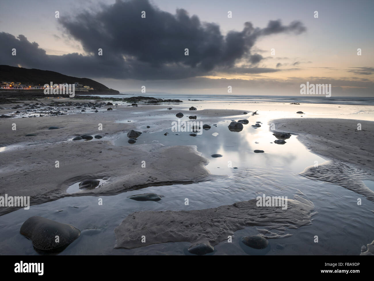 Westward Ho Beach, Devon Stock Photo - Alamy