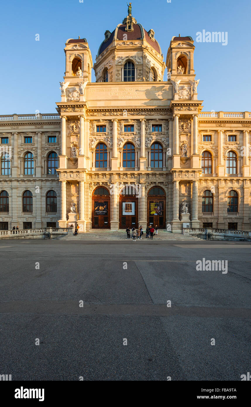 Art History Museum (Kunsthistorisches Museum) in Vienna, Austria Stock ...
