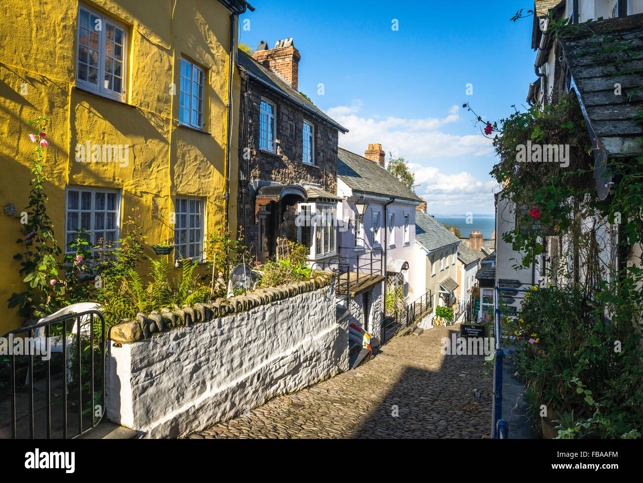 Clovelly village Stock Photo: 93040856 - Alamy