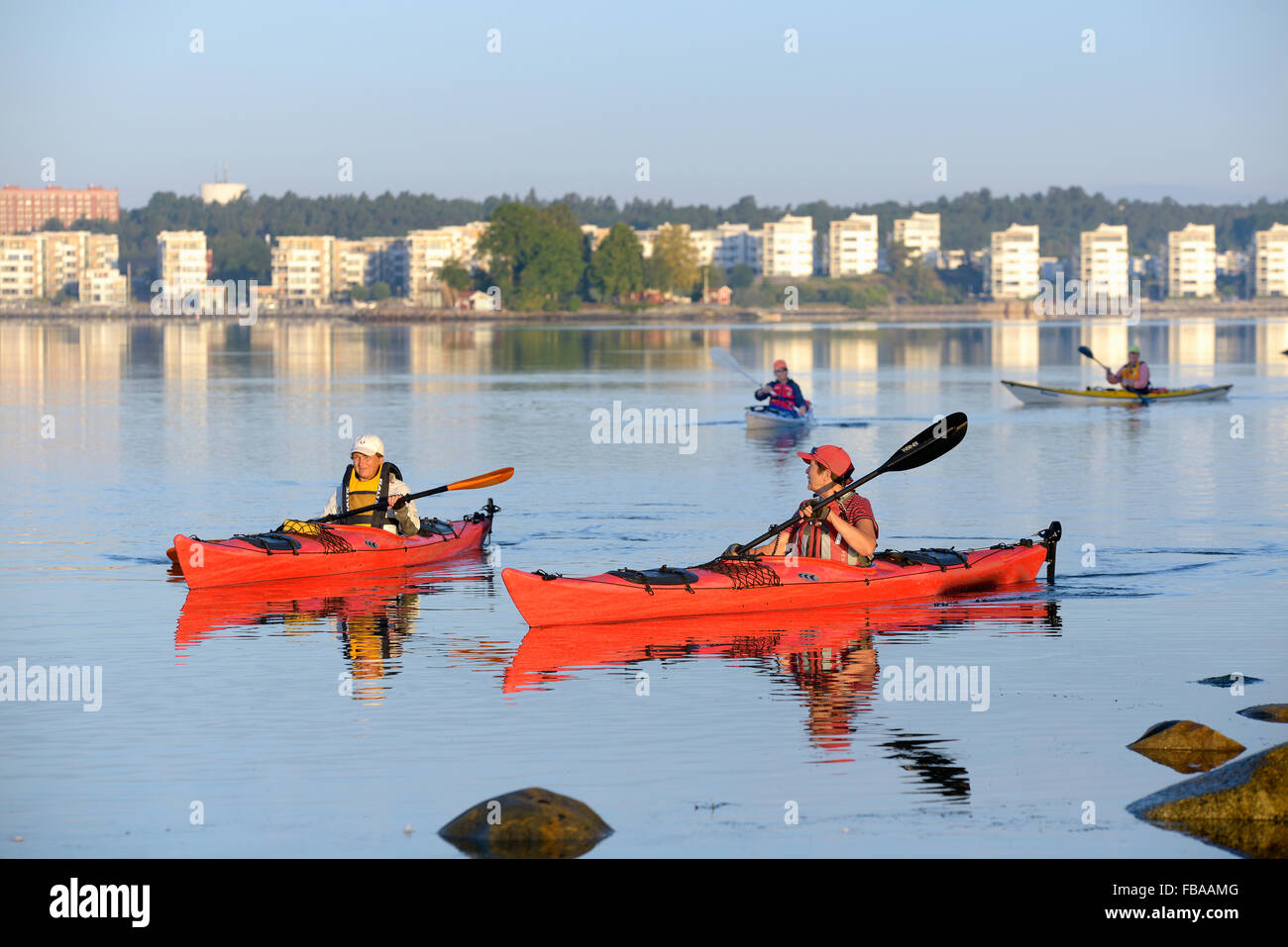 Stockholm archipelago canoeing hi-res stock photography and images - Alamy