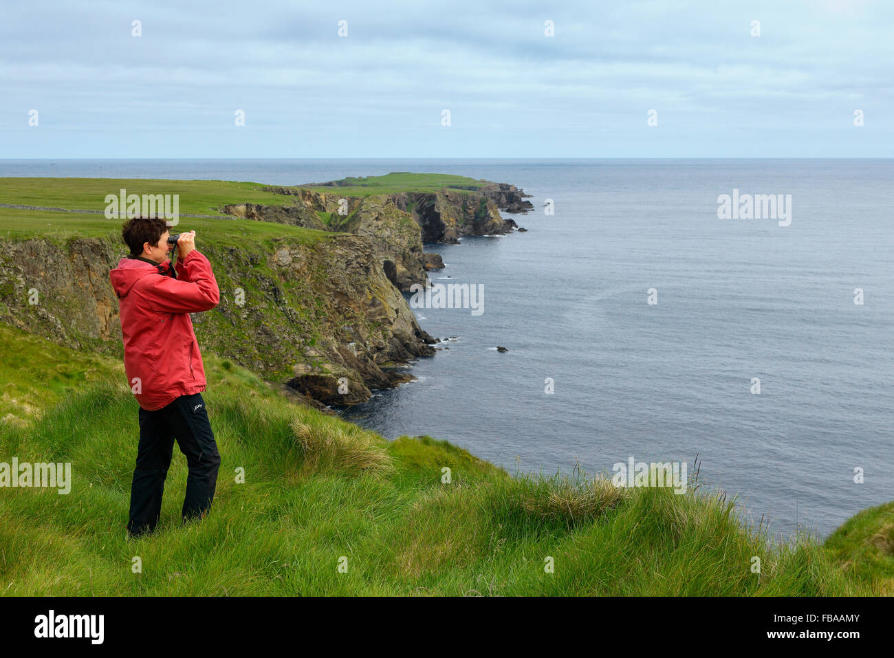 Looking Over Cliff Edge High Resolution Stock Photography and Images ...