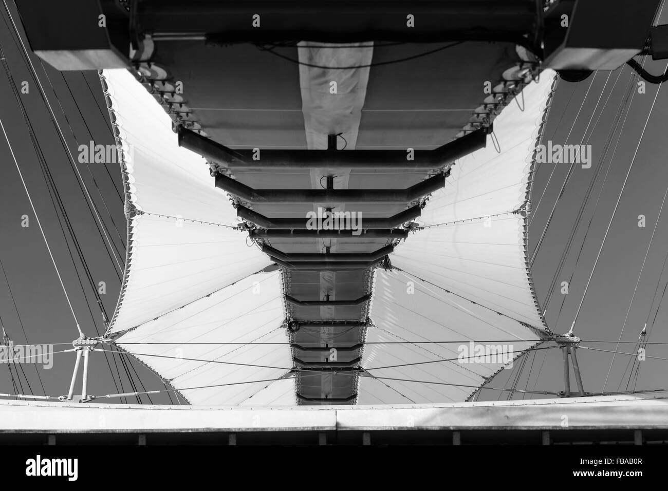 Cover with an awning Black and White Stock Photos & Images - Alamy