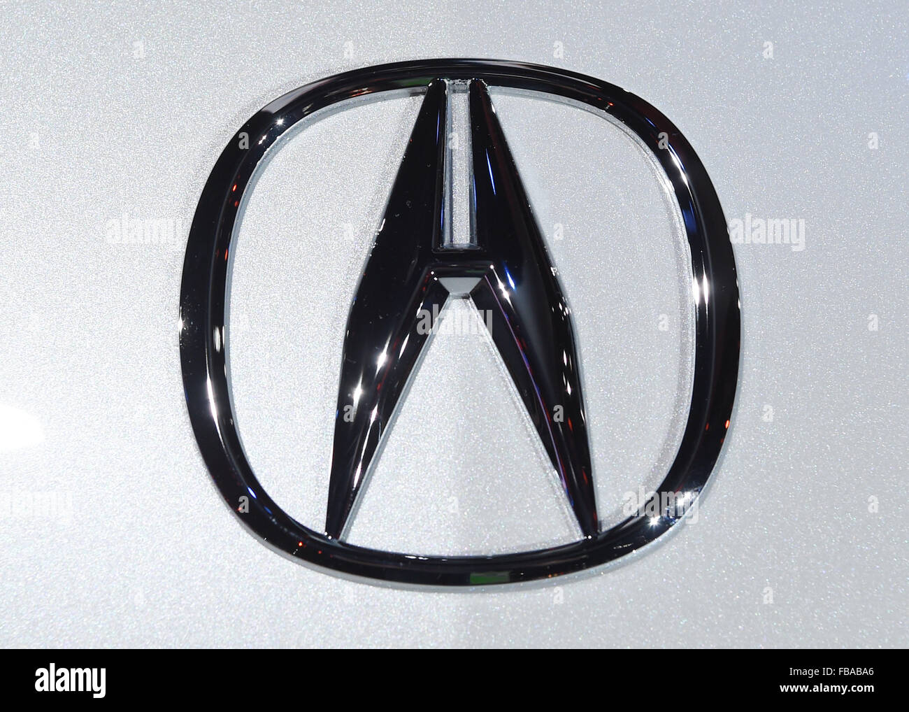 Black Acura Logo
