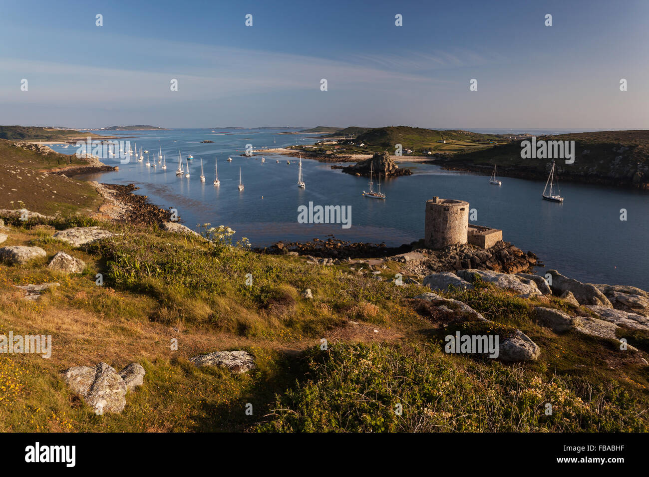 King Charles Castle on Tresco (Scilly Isles Stock Photo - Alamy
