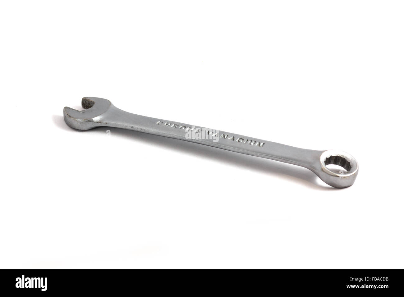 Wrench isolated on white Stock Photo - Alamy