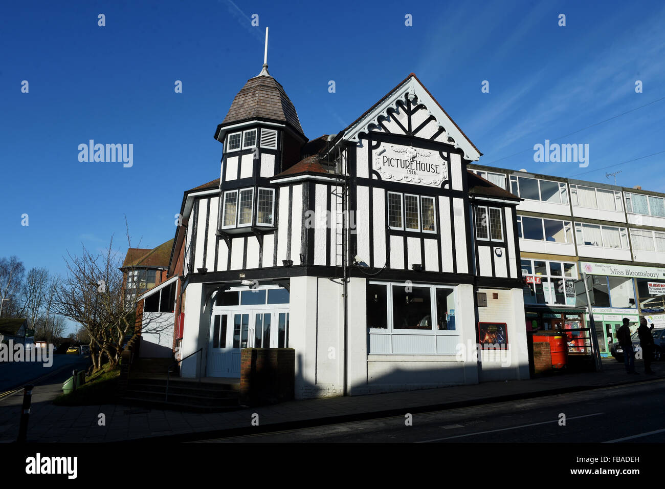 The Picture House cinema in Uckfield High Street East Sussex UK which ...