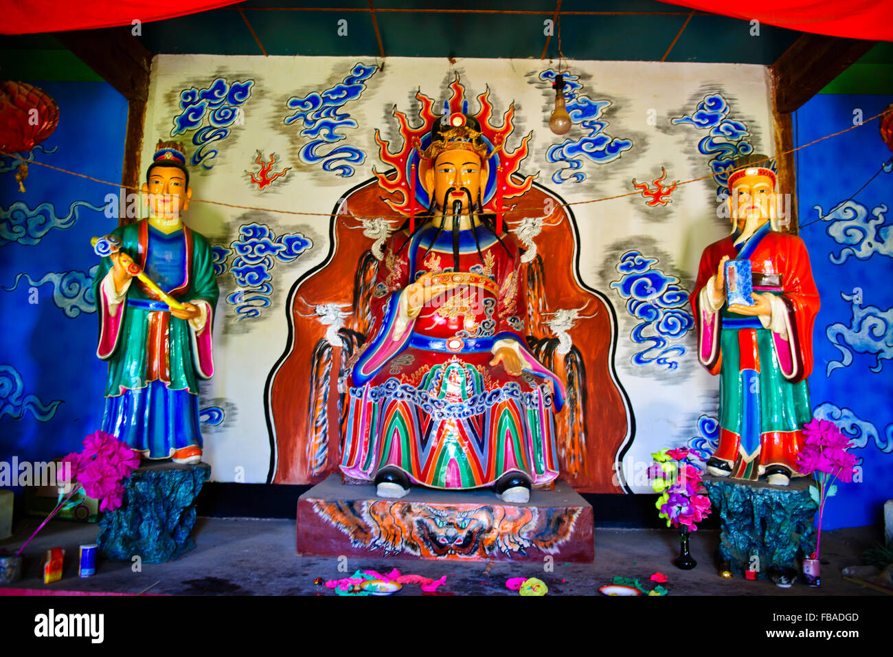 Surrounding Country valley,Local villages,Shizhong Temple interiors ...