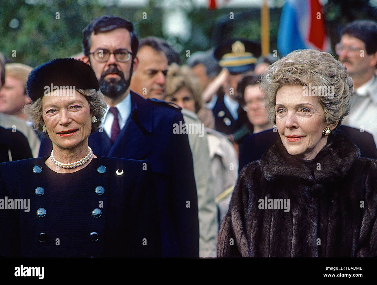 Washington, DC., USA, 13th November, 1984 First Lady Nancy Reagan on ...