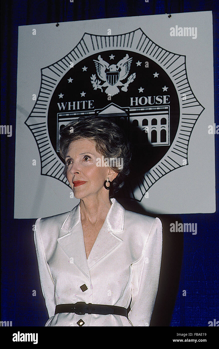 Nancy reagan rose garden white house hi-res stock photography and ...