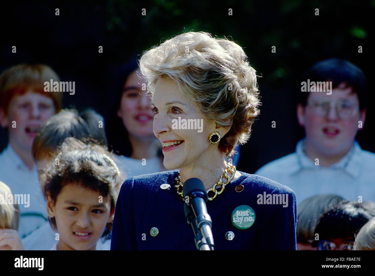 Nancy reagan just say no hi-res stock photography and images - Alamy