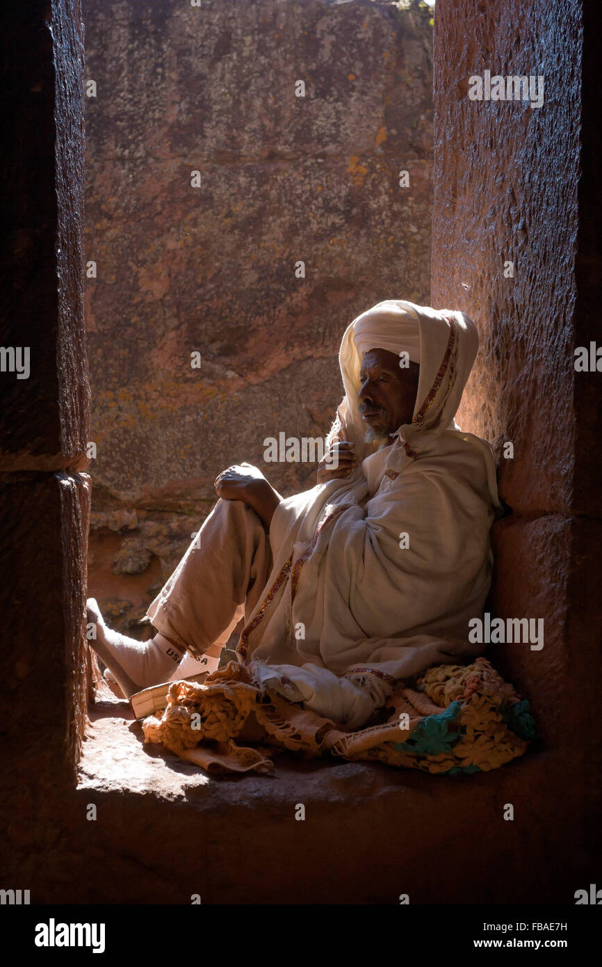 Bet Gabriel-Rafael, Lalibela. Ethiopia Stock Photo - Alamy