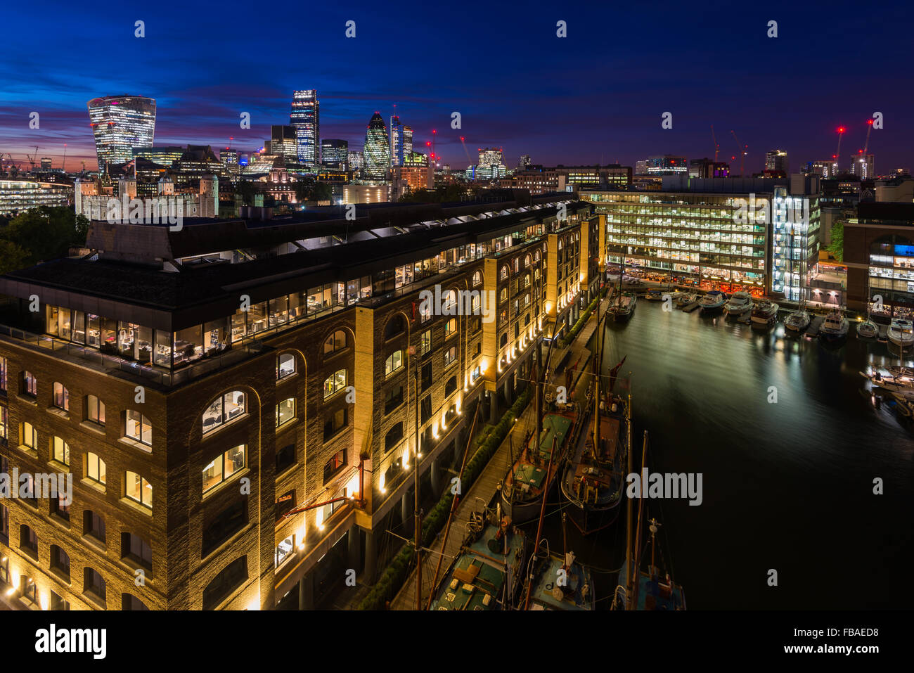 London the gherkin wide hi-res stock photography and images - Alamy