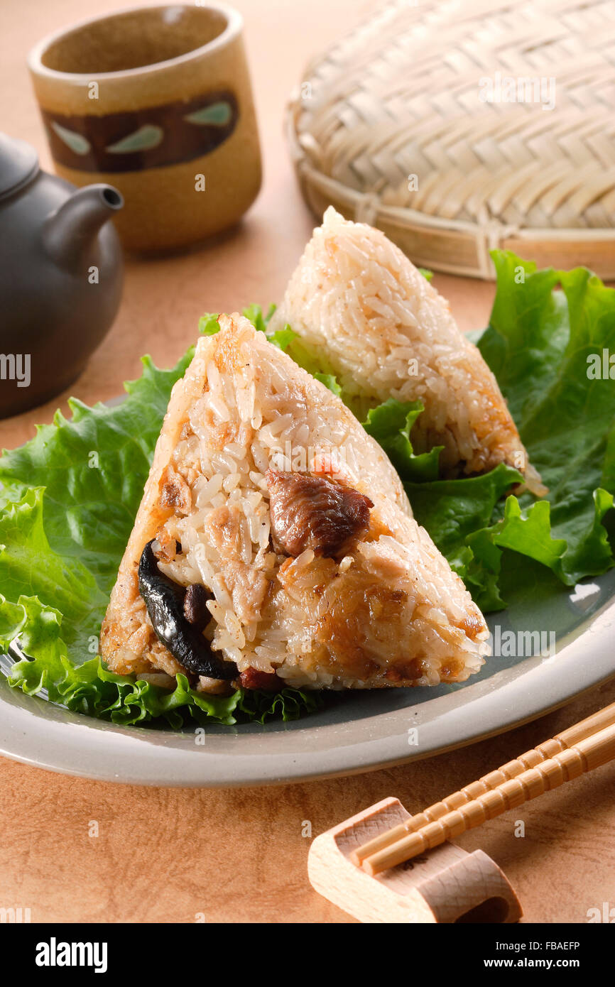Zongzi (Rice dumpling Stock Photo - Alamy