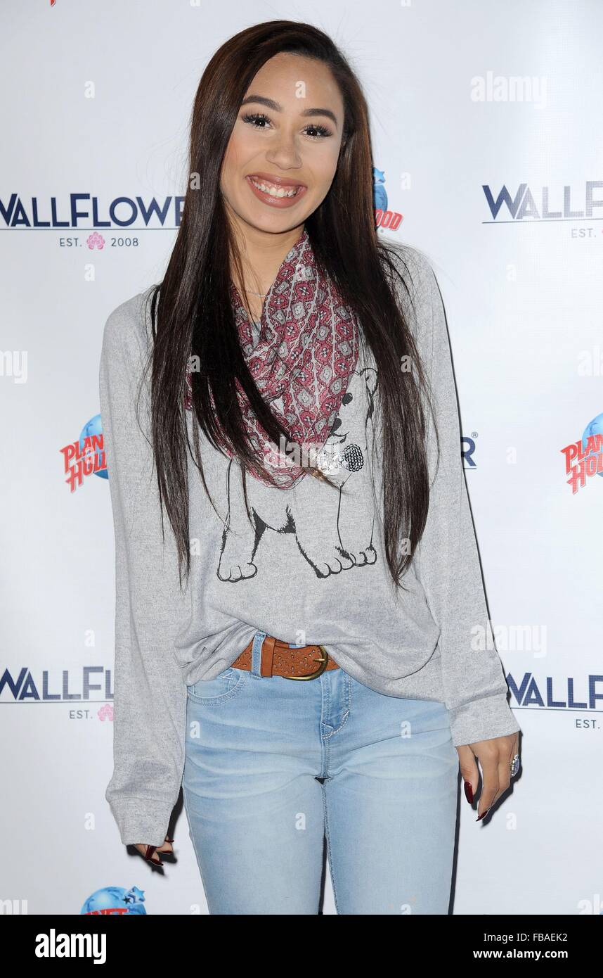 New York, NY, USA. 13th Jan, 2016. Eva Gutowski at a public appearance ...