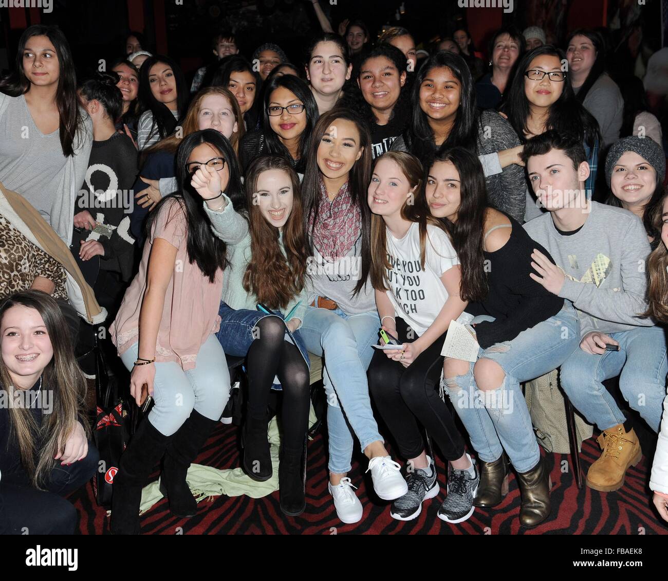 New York, NY, USA. 13th Jan, 2016. Eva Gutowski at a public appearance ...
