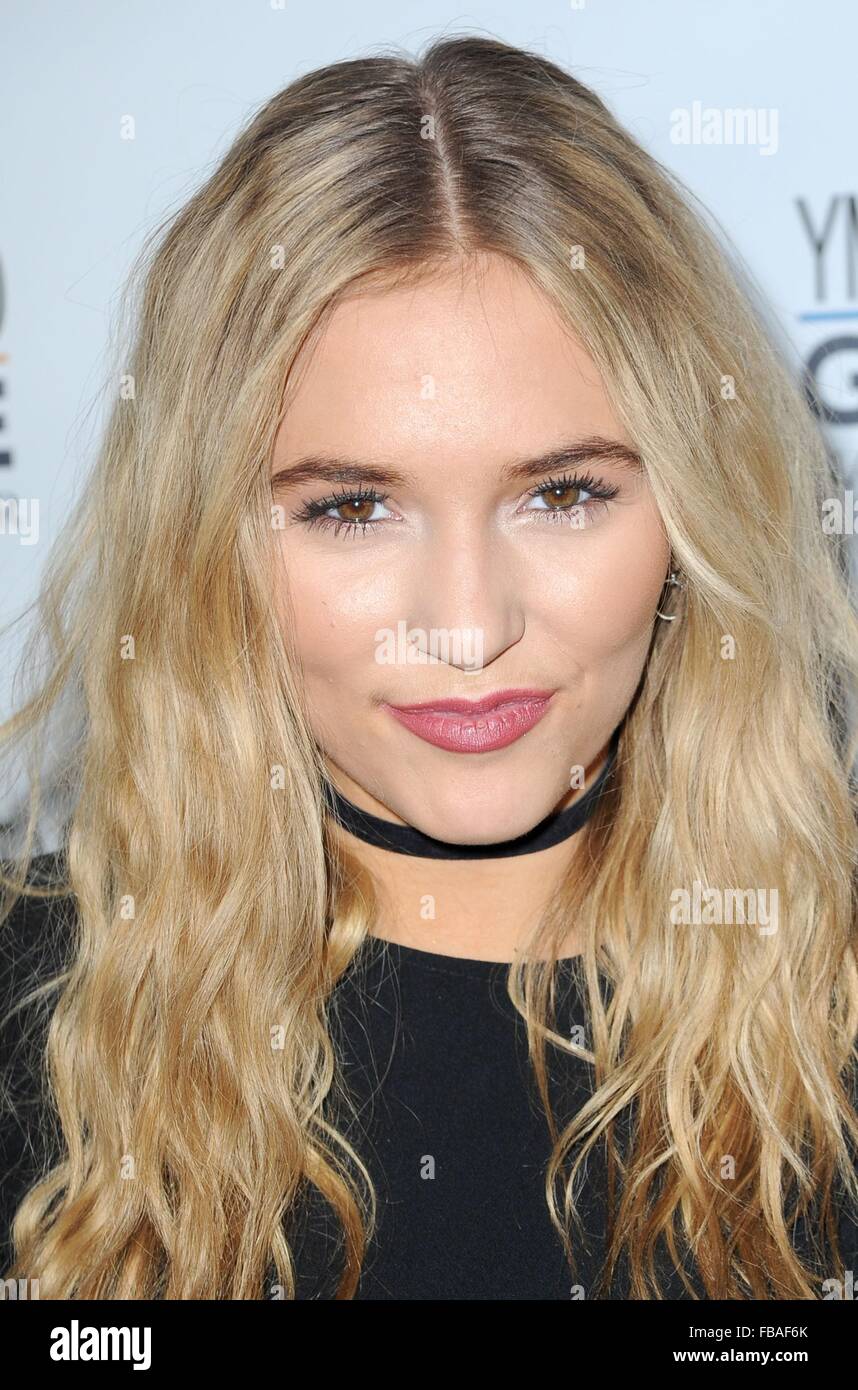 New York, NY, USA. 12th Jan, 2016. Lennon Stella at arrivals for YMA ...