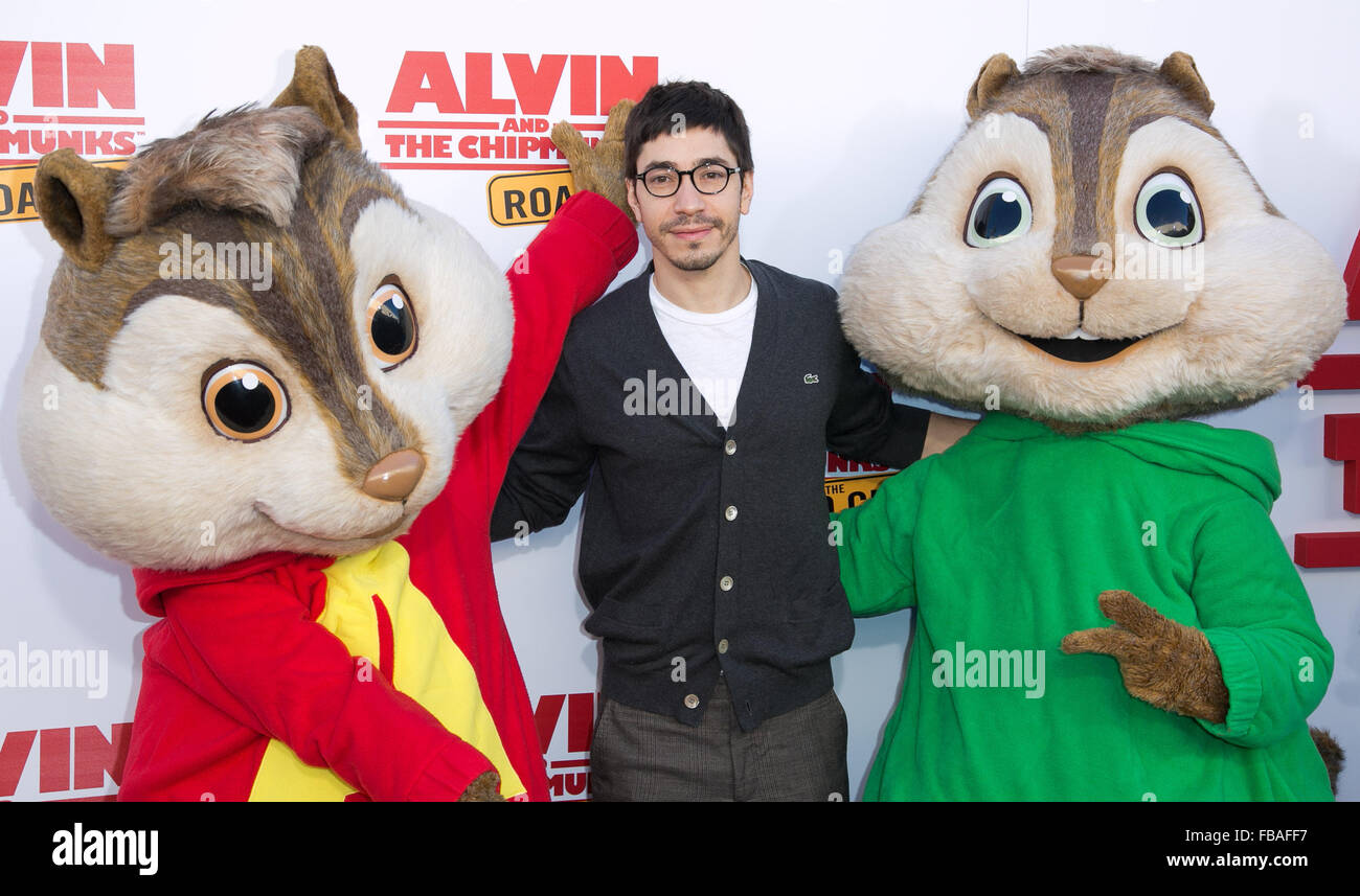 'Alvin and the Chipmunks: The Road Chip' premiere at the Darryl F ...
