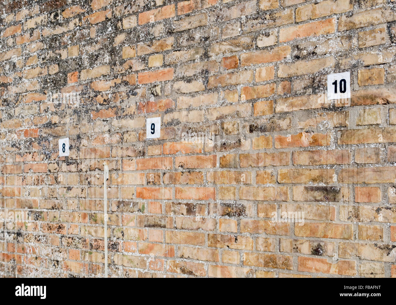 Wall with numbers hi-res stock photography and images - Alamy