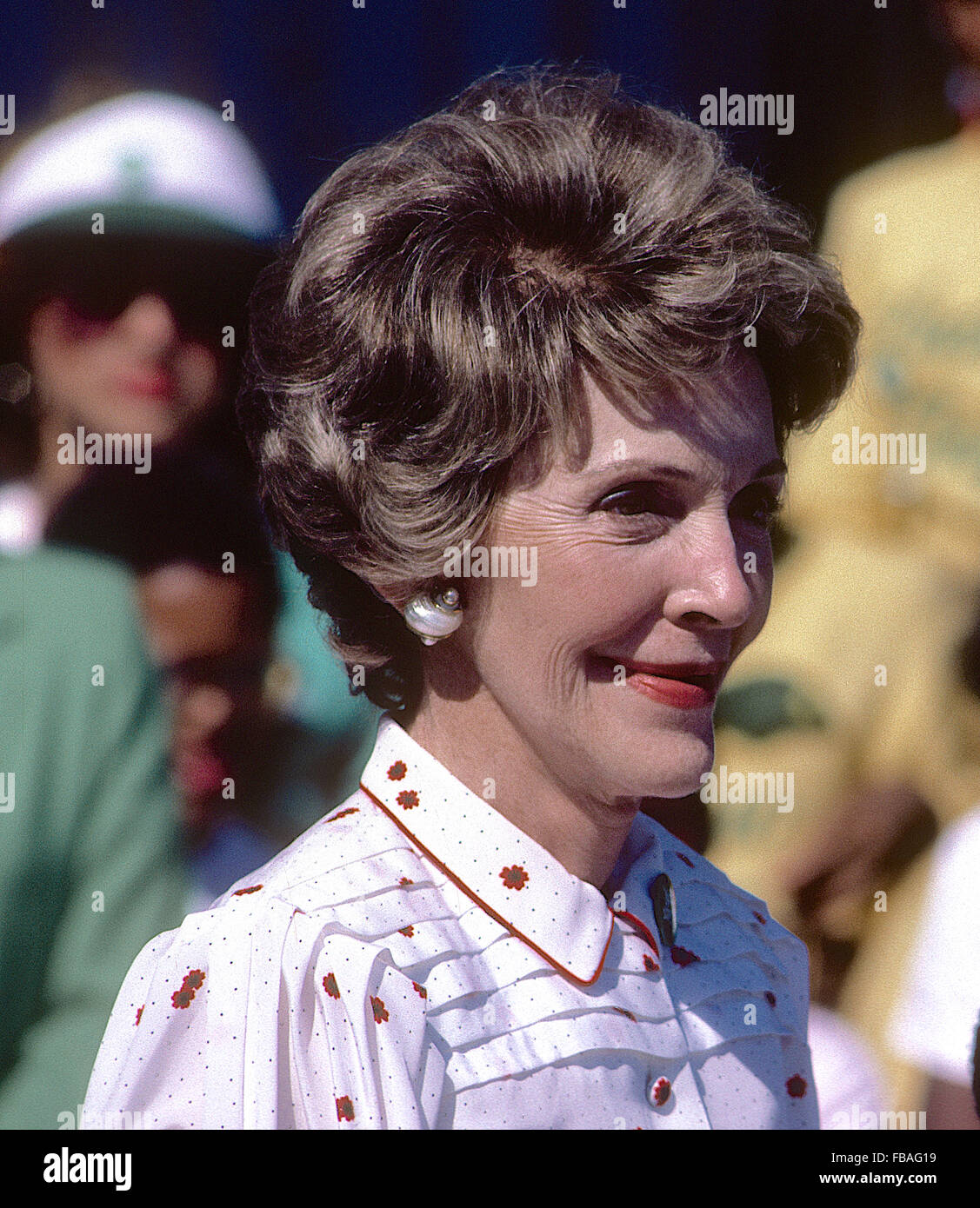 Washington, DC. USA, 1985 First Lady Nancy Reagan at the "Just Say No ...
