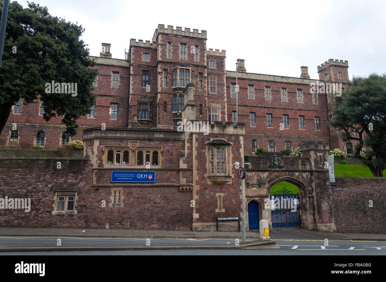 Queen Elizabeth's Hospital school in Bristol, England, UK Stock Photo ...