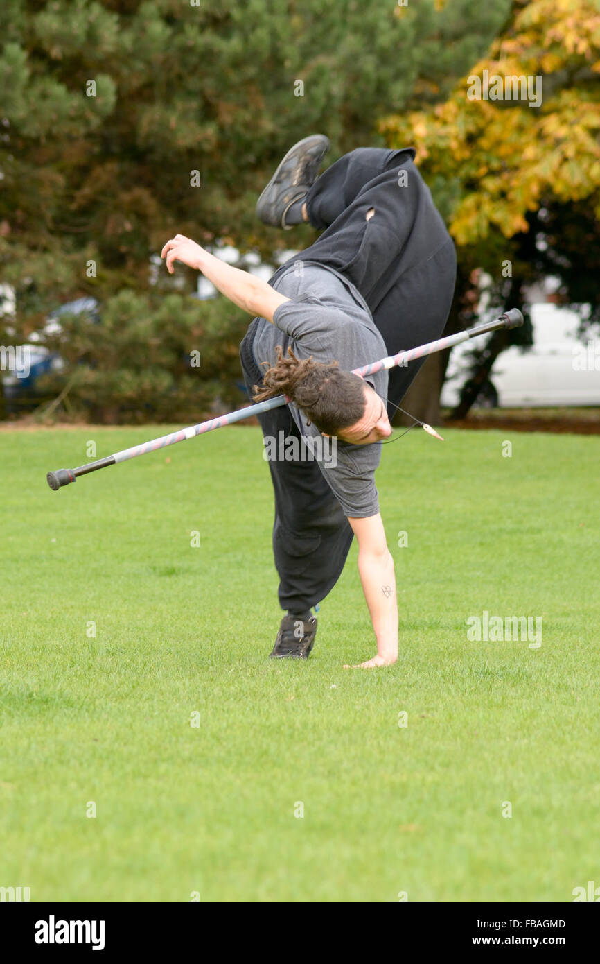 Pole practice hi-res stock photography and images - Alamy