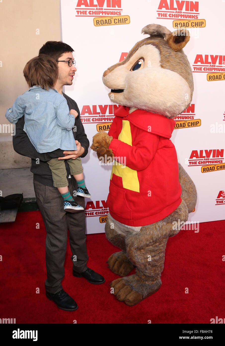 'Alvin and the Chipmunks: The Road Chip' premiere at the Darryl F ...