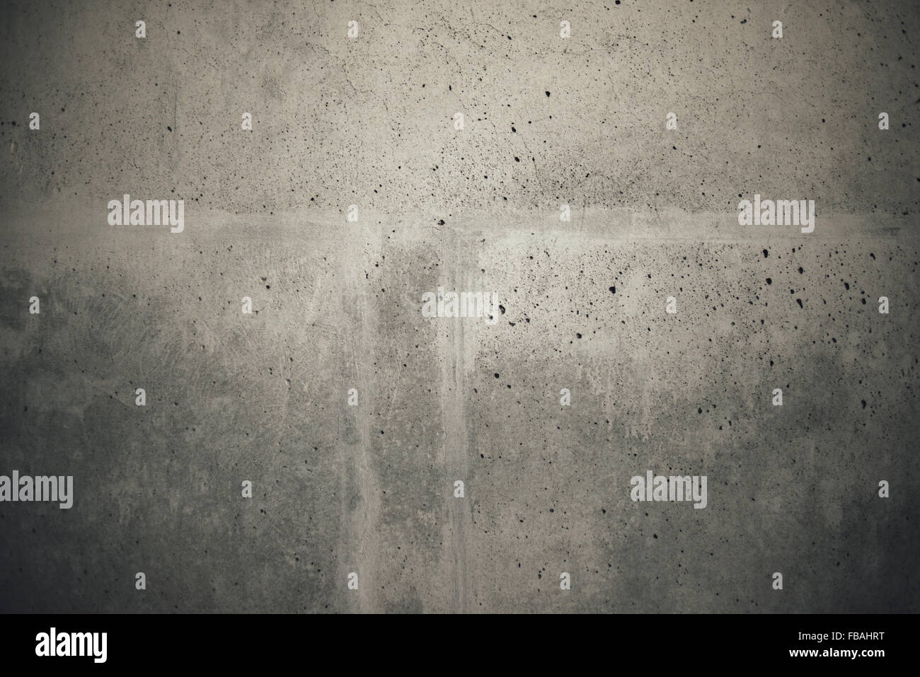 Industrial cement concrete wall texture, full frame retro toned sample ...