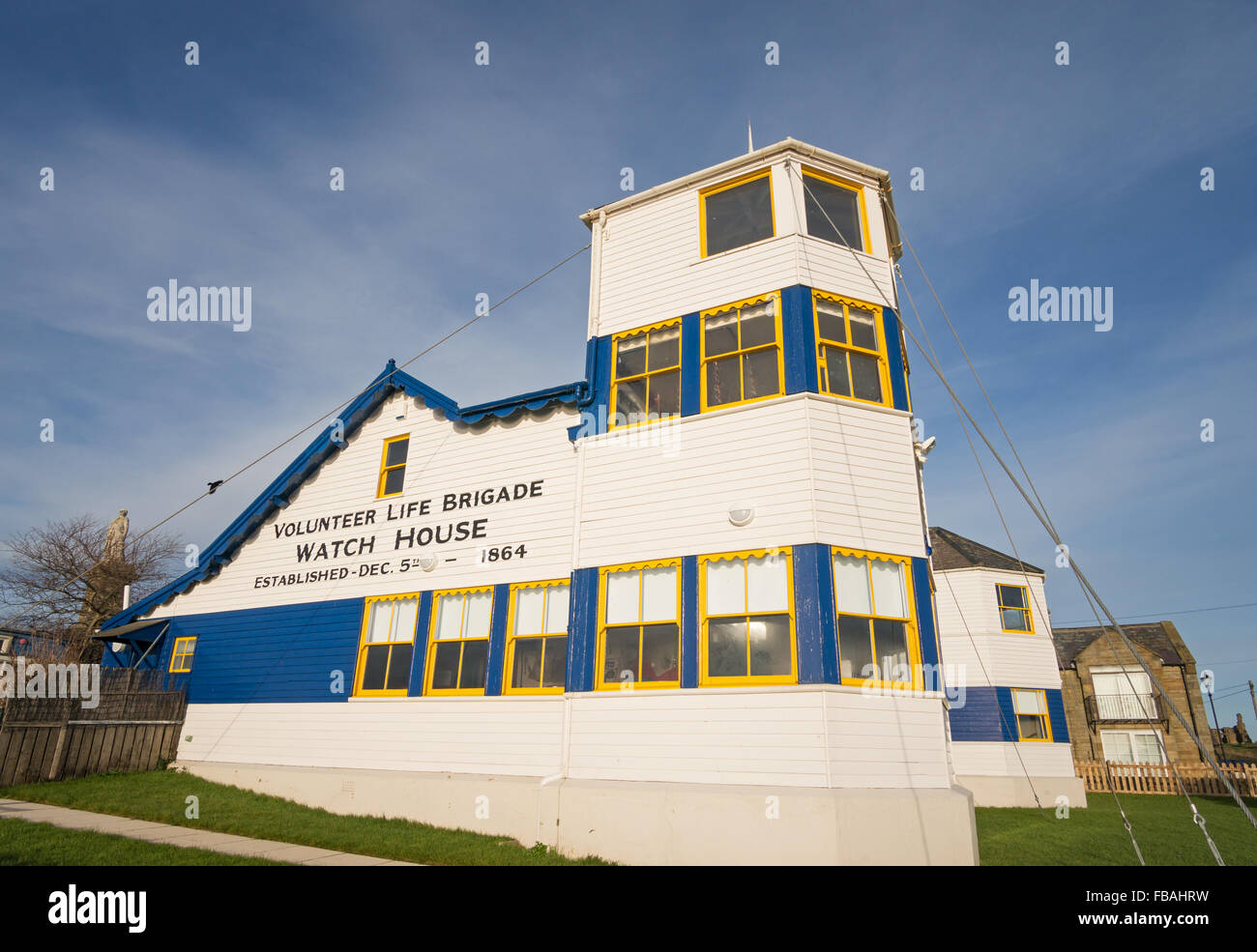 The Volunteer Life Brigade Watch House, at Tynemouth, north east ...