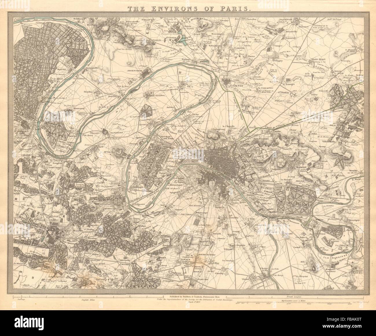 Versailles map hi-res stock photography and images - Alamy