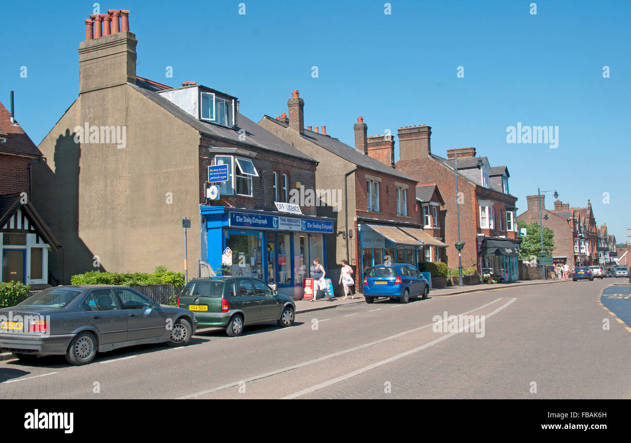 Tring, High Street, Hertfordshire, England Stock Photo - Alamy