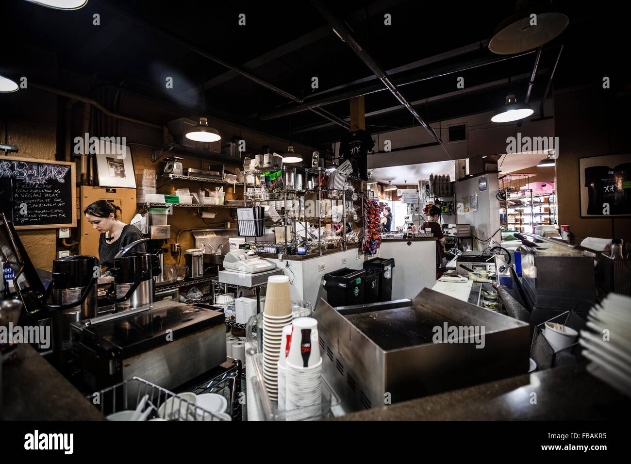 Seattle Public Market Sandwich shop Stock Photo - Alamy