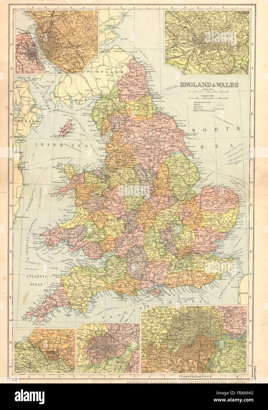 ENGLAND & WALES. Liverpool Manchester Bristol Birmingham London. BACON ...