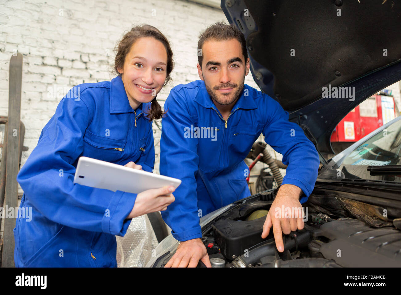 Team garage hi-res stock photography and images - Alamy