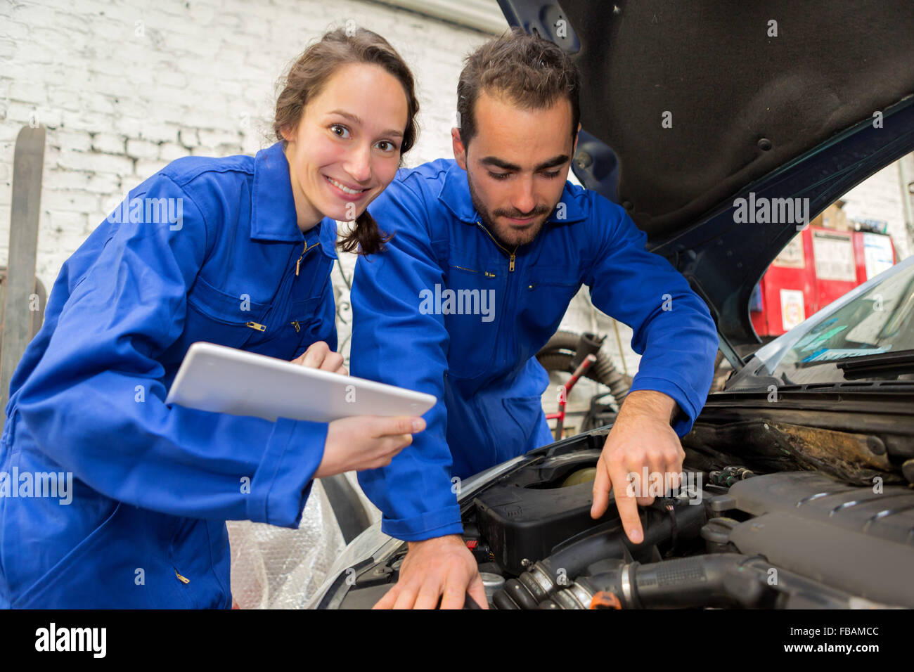 Team garage hi-res stock photography and images - Alamy