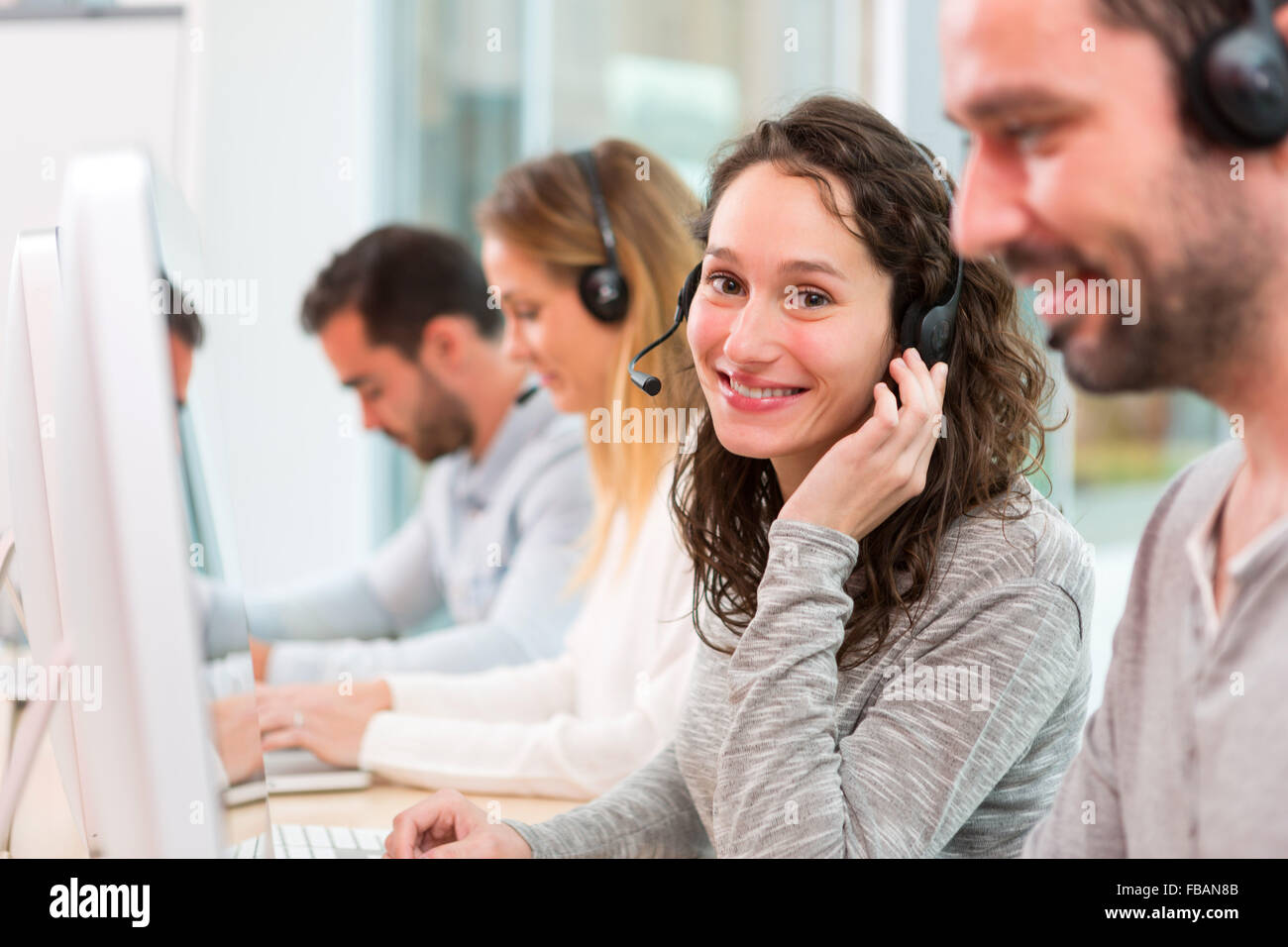 Call center 4 hi-res stock photography and images - Alamy